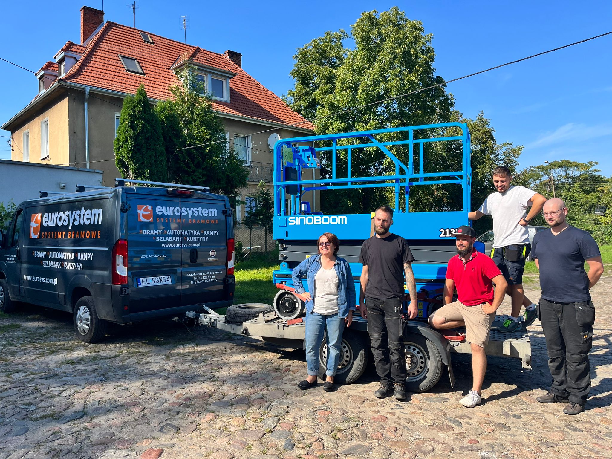 Eurosystem Wprowadza Rewolucyjną Innowację: Nowy Podnośnik Nożycowy GN-2132E - Eurosystem bramy ...